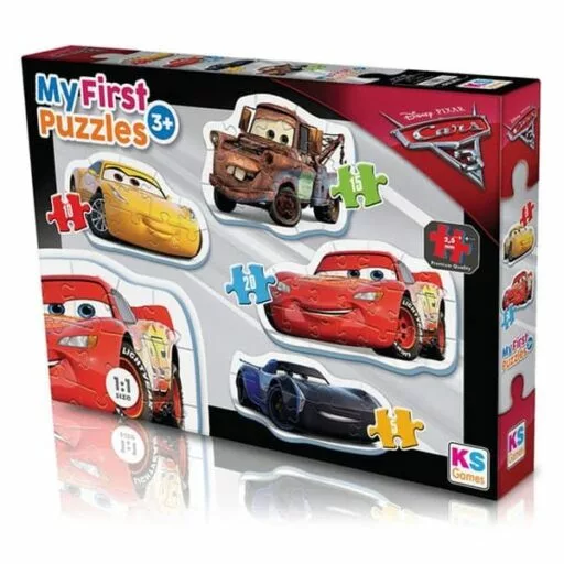 Puzzle Cars 4en1 KSGAMES - Jouets et articles bébé